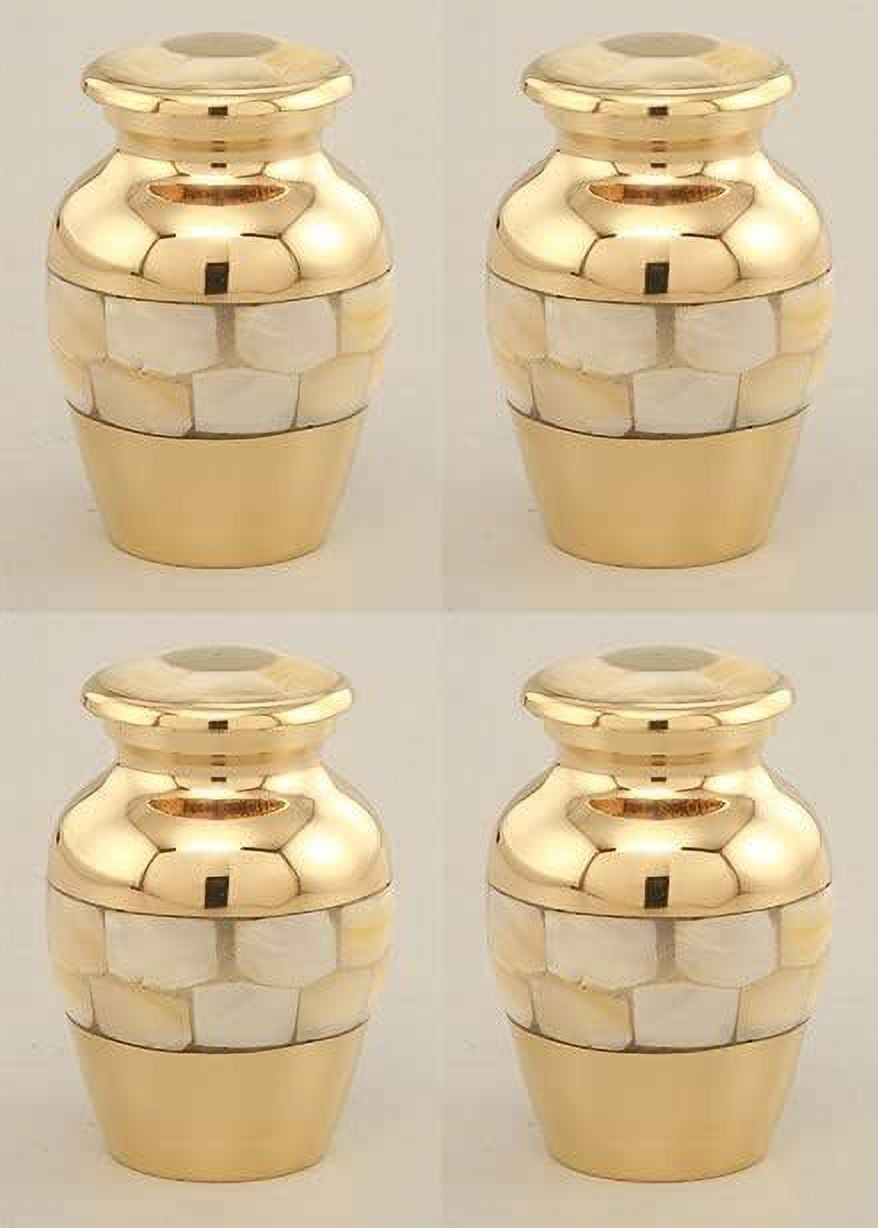 Keepsake Urn – Classic MOP Small Keepsake Qnty 4 - Keepsake Urn for ...