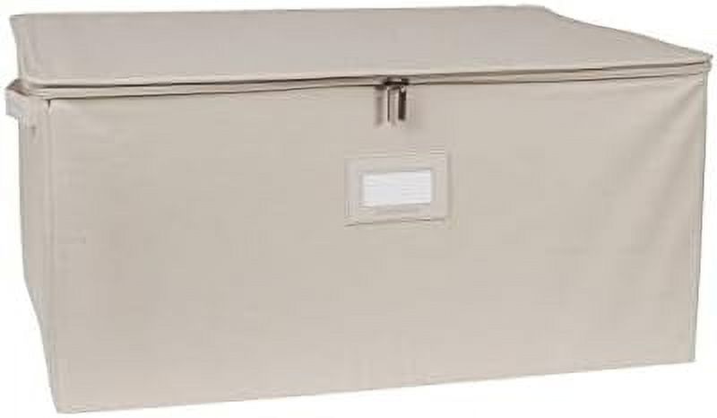 Keepsakes - Zip-Top Storage Box - Heavy Duty Polyester- Reinforced ...
