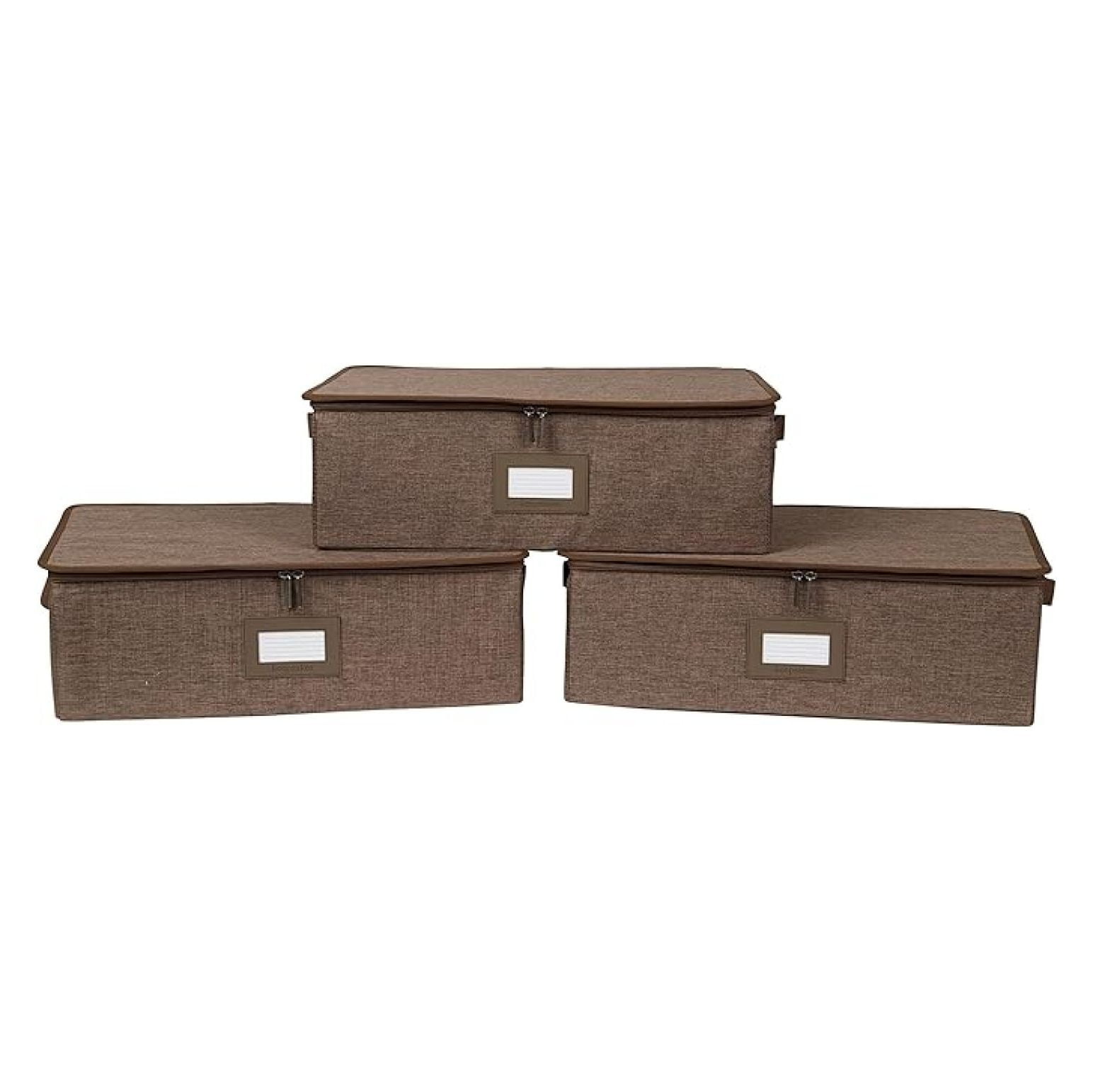 Keepsakes - Zip-Top Storage Box - Heavy Duty Polyester- Reinforced ...