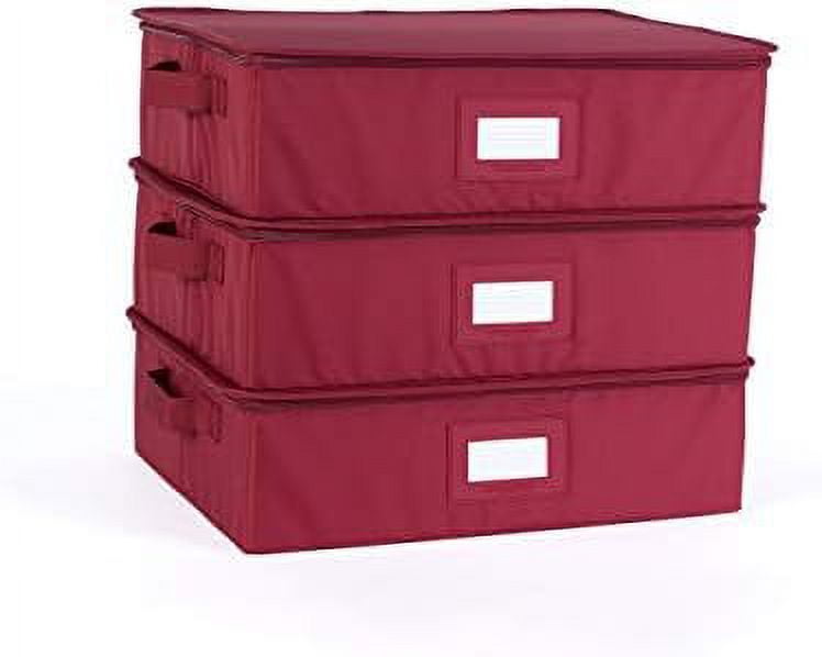 Keepsakes - Zip-Top Storage Box - Heavy Duty Polyester- Reinforced ...