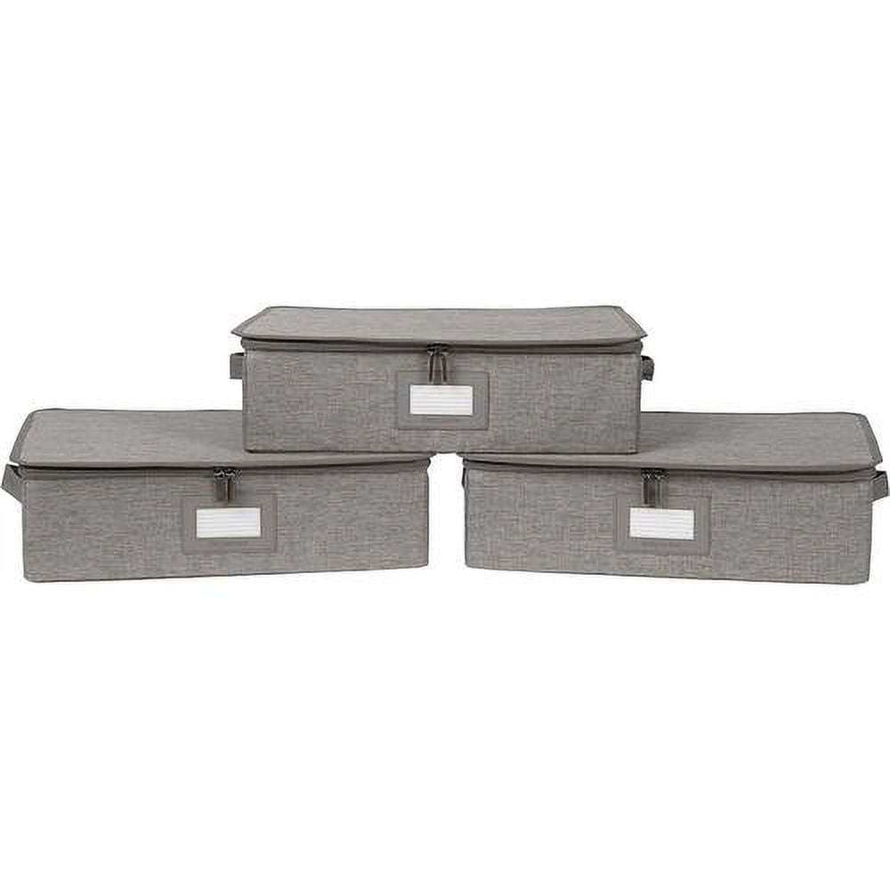 Keepsakes - Zip-op Sorage Box - Heavy Duy Polyeser- Reinforced Handles ...