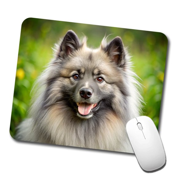 Keeshond Dog Photo Mouse Pad Low Profile Gaming Mat - Walmart.com