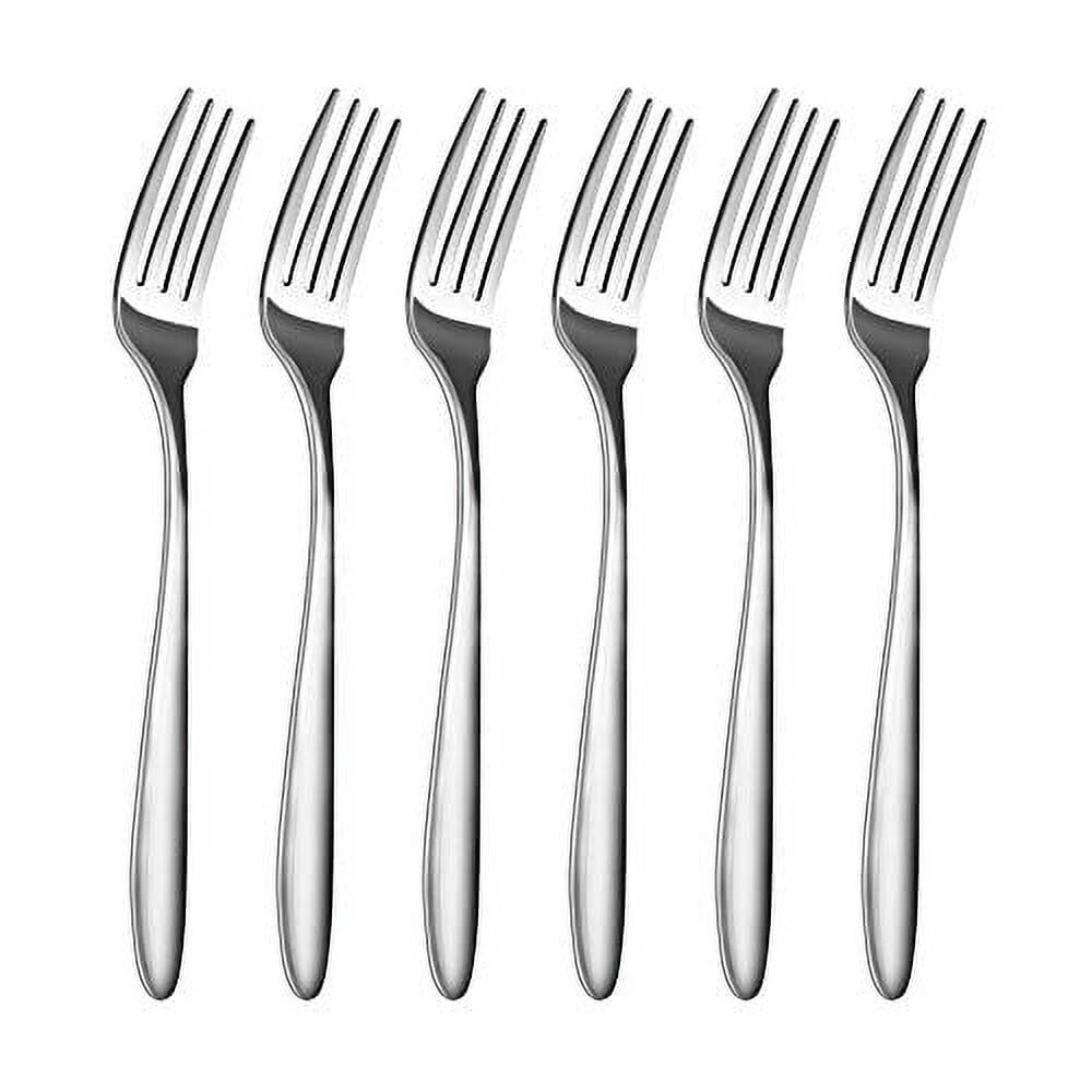 KeesonKimi Stainless Steel Dinner Forks Set of 12 Pieces Table Forks ...