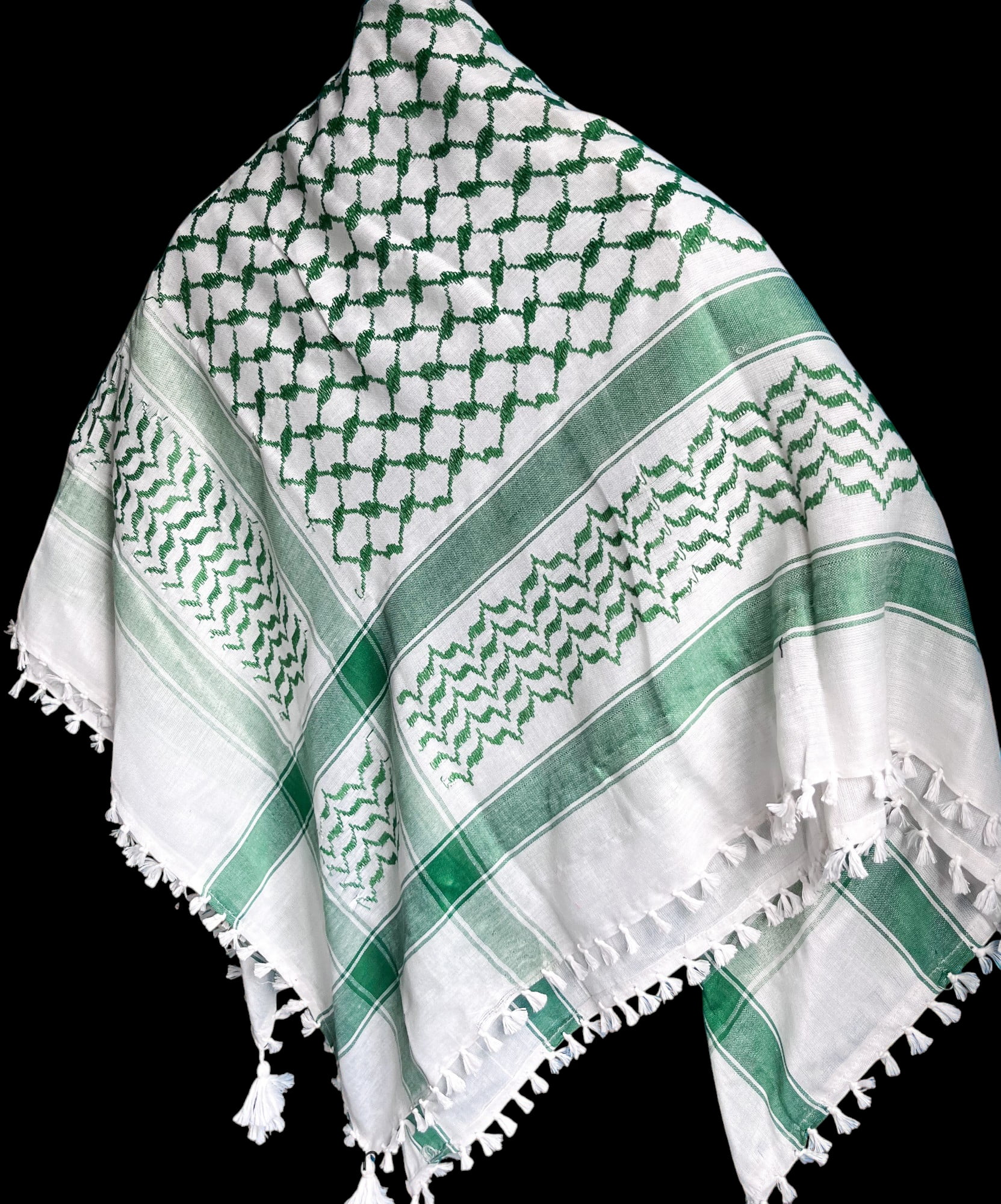 Palestine Keffiyeh Shemagh Unisex Scarf 48x48 Cotton Arafat Hatta Arab ...