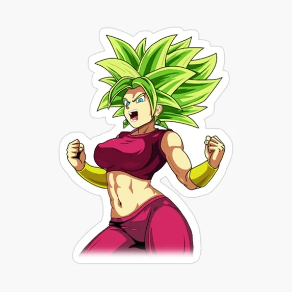 Kefla Ssj Sticker For Car, Truck Sticker Phone Decal Water Bottle ...
