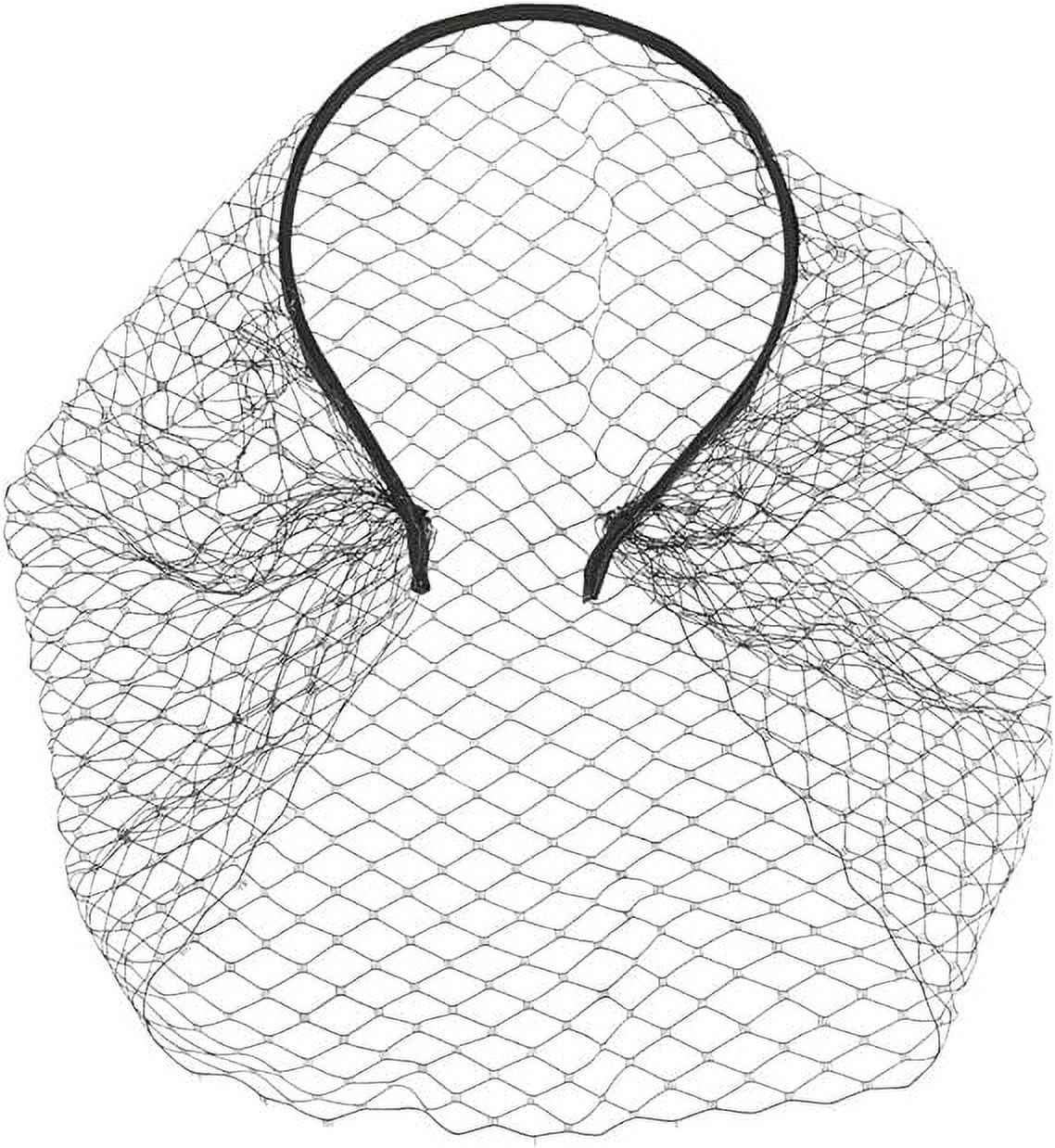 Kefley Mesh Veil Headband Black Birdcage Veil Headwear Fascinator Hats ...