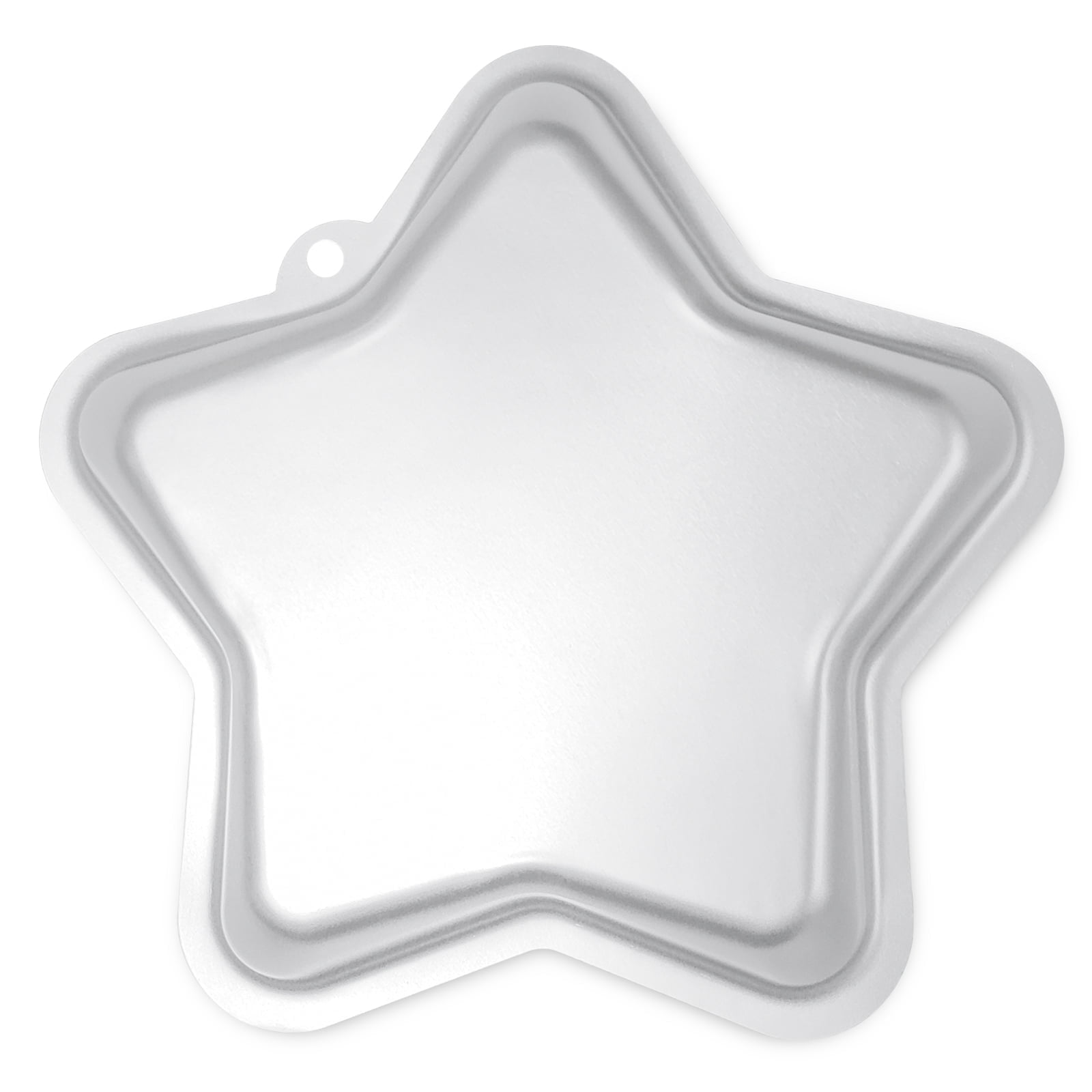Kefyixc Pentagram Shape Cake Pan Silver Aluminum Baking Pan Suitable ...