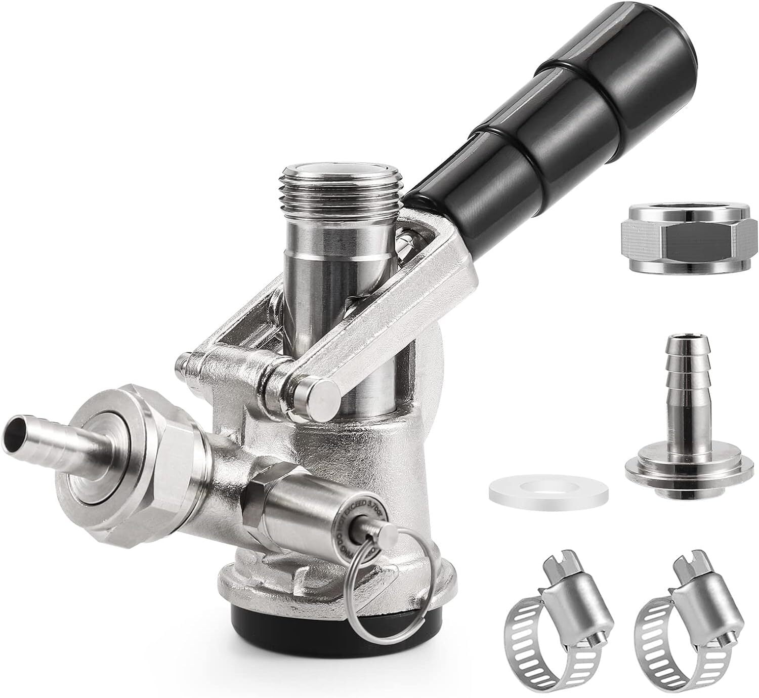 Wellbom D System Keg Coupler, Sankey Keg Tap Coupler, D Tap with ...