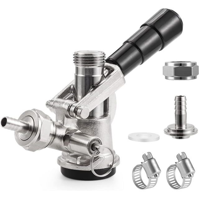 Wellbom D System Keg Coupler, Sankey Keg Tap Coupler, D Tap with ...