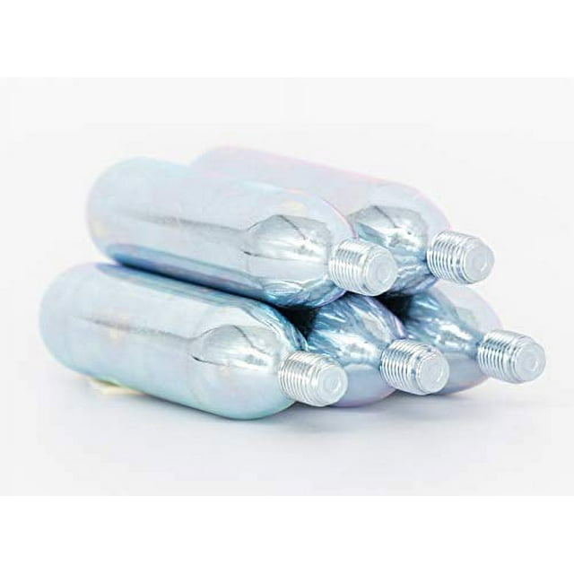 Keg Smiths 16 Gram Threaded CO2 Cartridge Canister - Food Grade ...