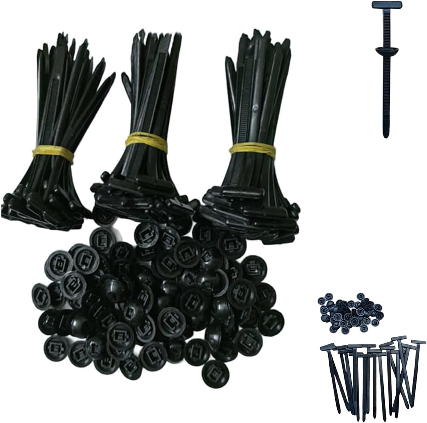 Kegres Zip Ties, Nylon Universal Cable Tie Buckle, Heavy Duty Self ...