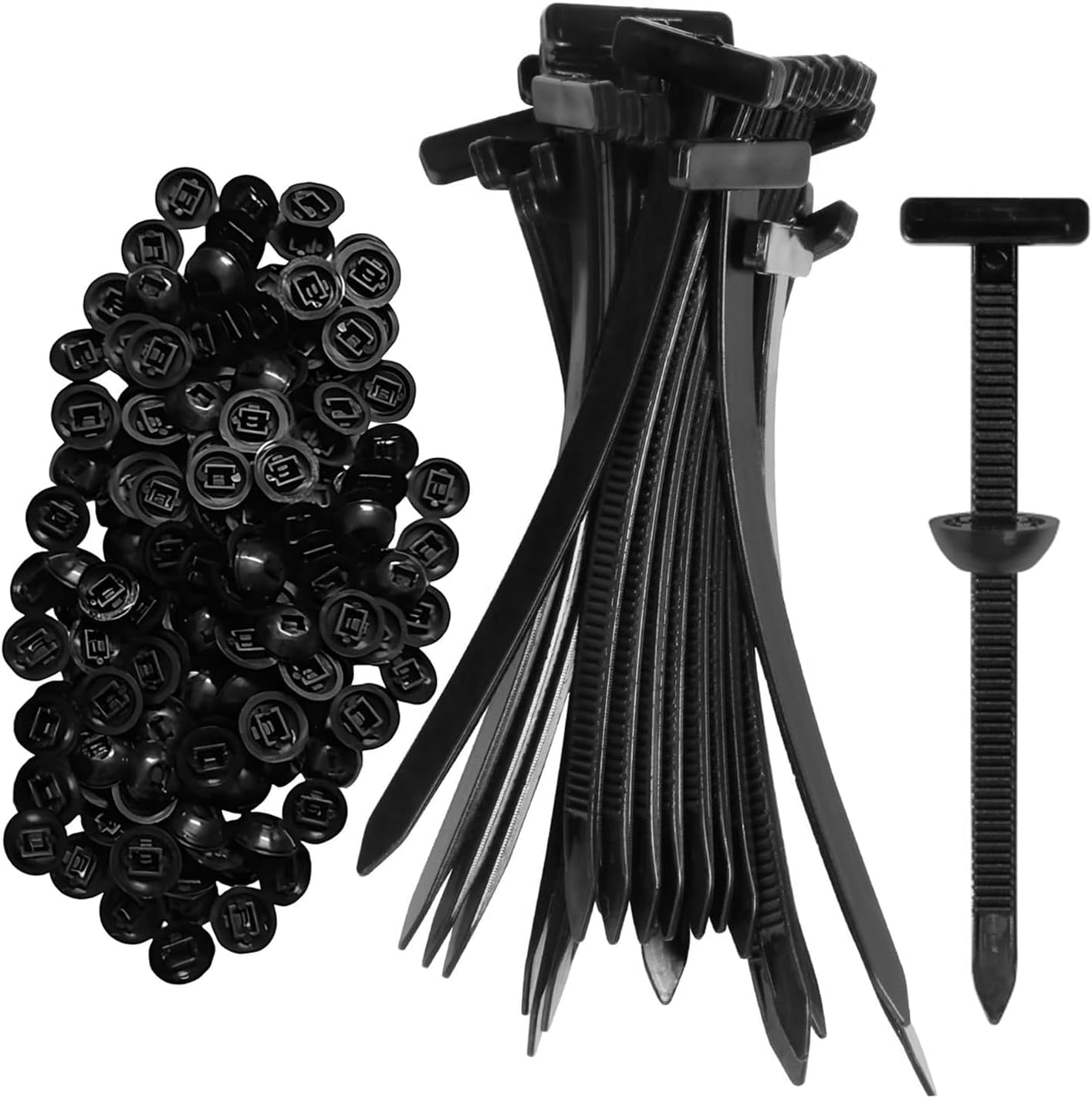 Kegres Zip Ties, Nylon Universal Cable Tie Buckle – Heavy Duty Self ...