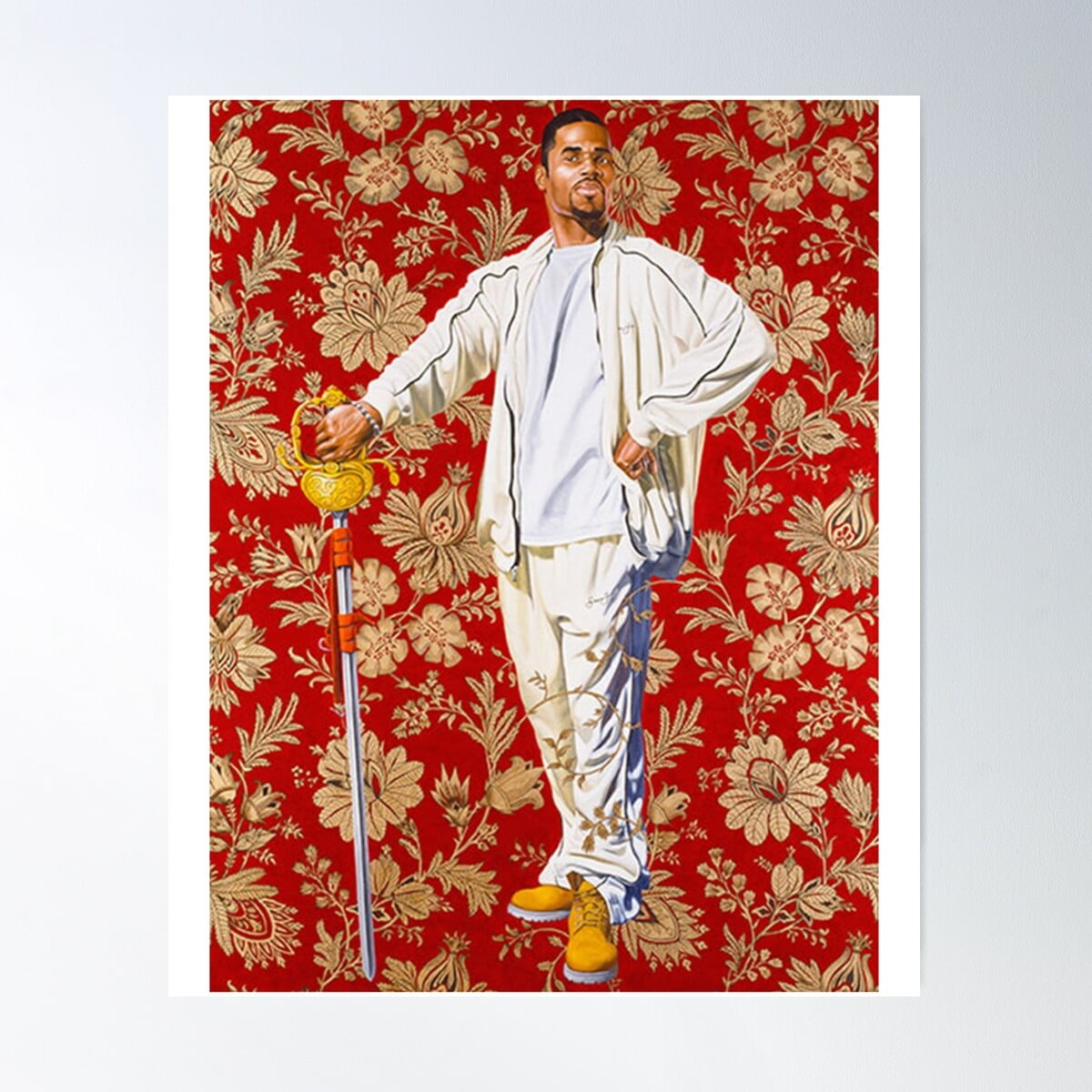 Kehinde Wiley New Republic Poster Wall Art, Modern Wall Decor For ...