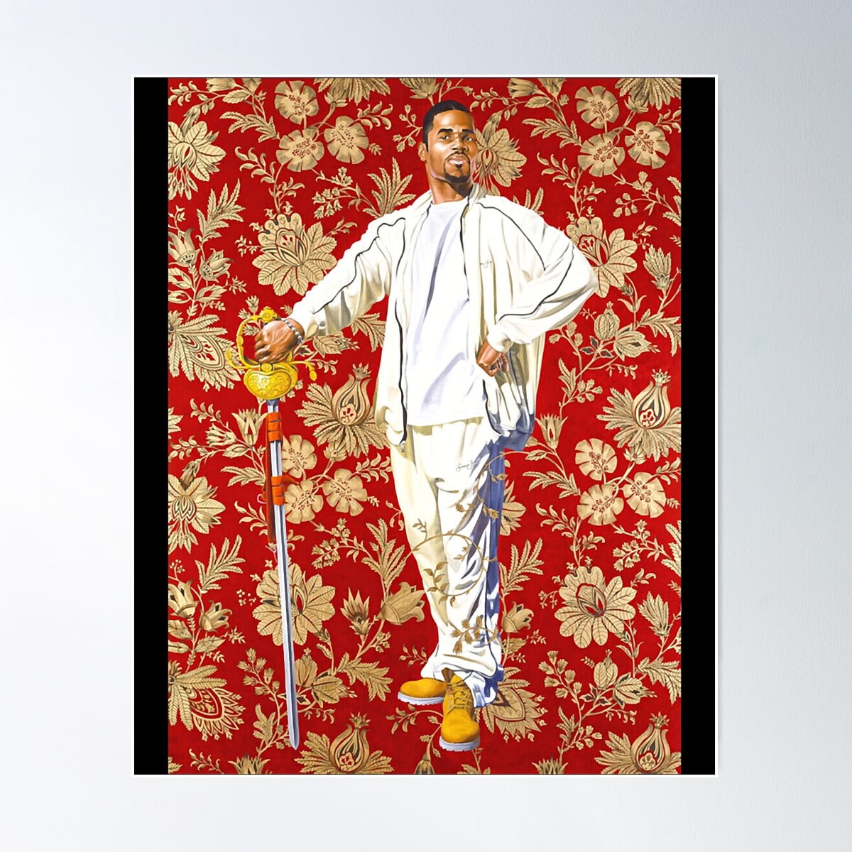 Kehinde Wiley Poster Wall Art, Modern Wall Decor For Living Room ...