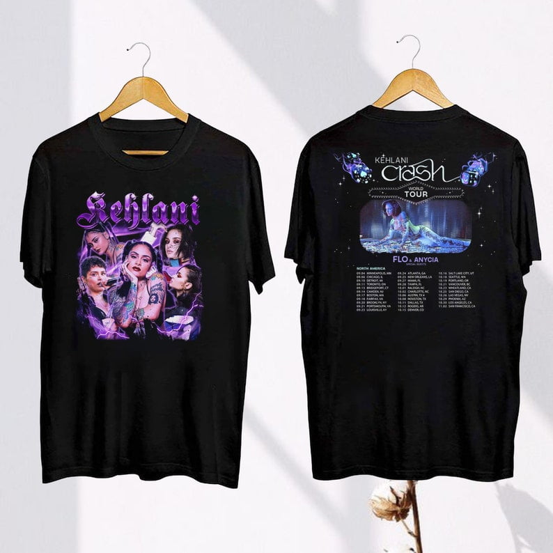 Kehlani 90s Vintage Shirt, 2024 Kehlani Crash World Tour Shirt, Kehlani ...