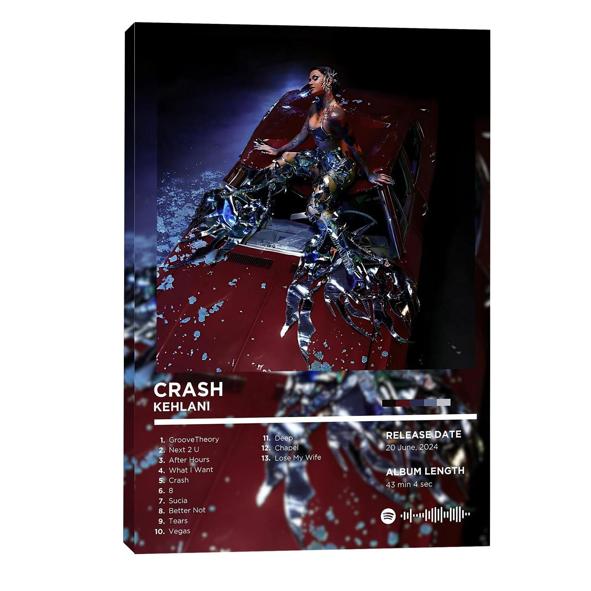 Kehlani Album Cover, Album Cover, Classic Rap, Music Wall Art, Digital ...