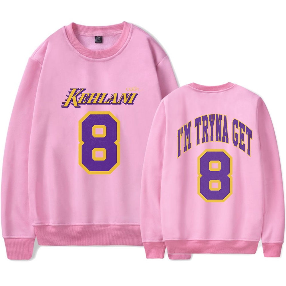 Kehlani Crash 8 Logo Merch Crewneck Sweatshirts Cosplay Women Men ...