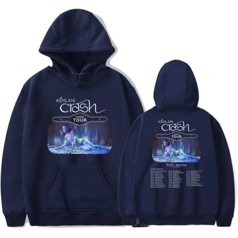 Kehlani Crash Tour Merch Hoodies Women Men Long Sleeve Casual ...