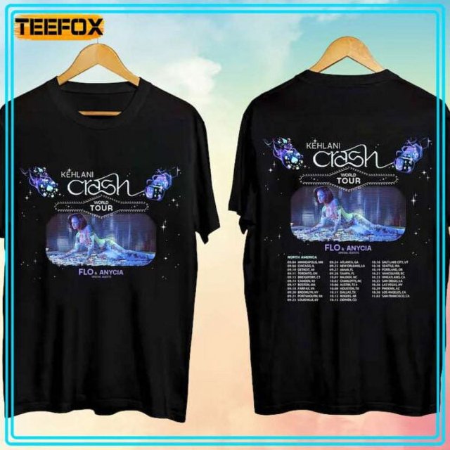 Kehlani – Crash World Tour 2024 Concert T-Shirt - Walmart.com