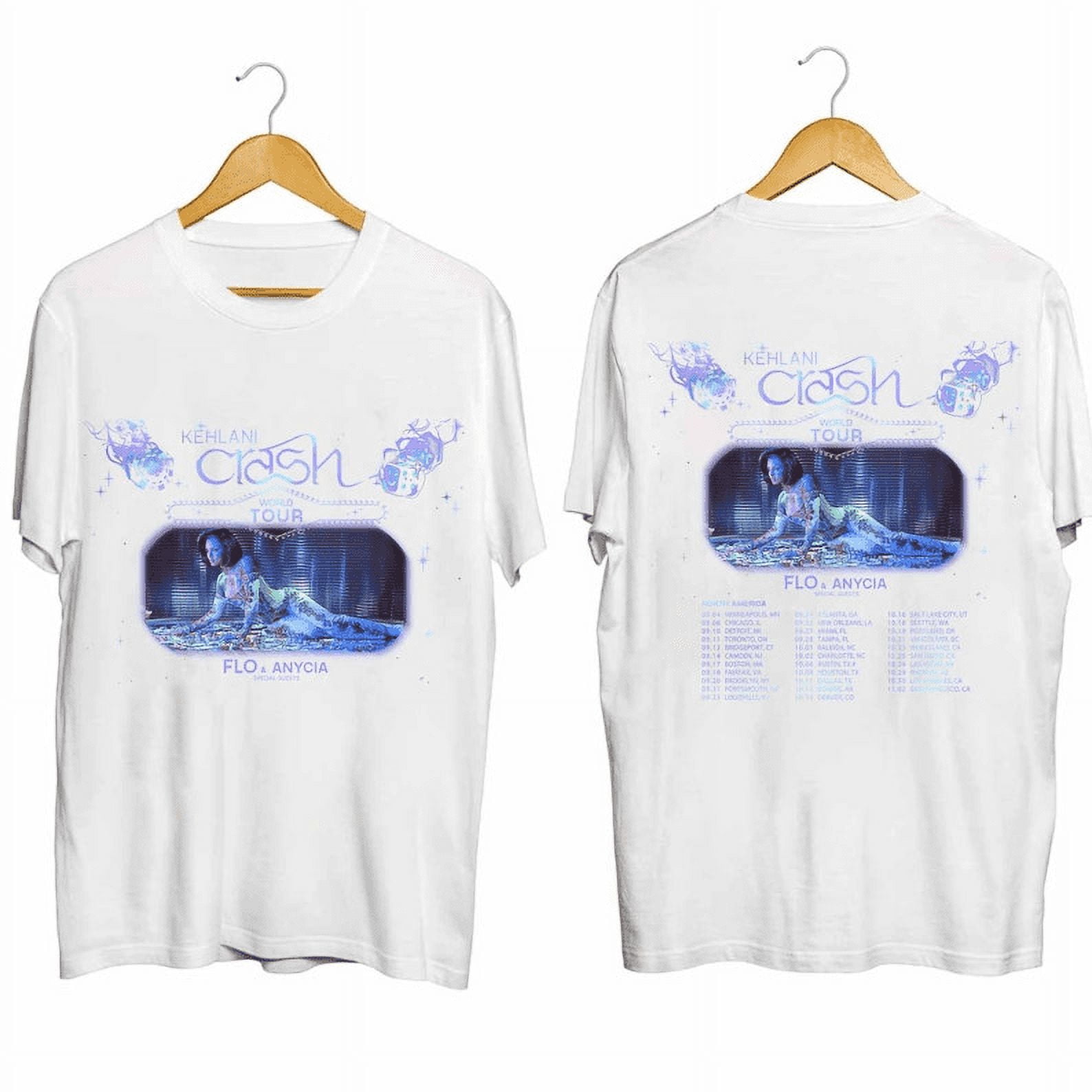 Kehlani - Crash World Tour 2024 Shirt, Kehlani Fan Shirt, Kehlani 2024 ...