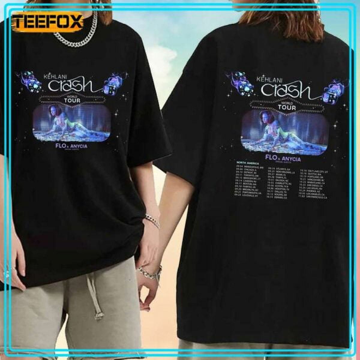 Kehlani Crash World Tour 2024 Unisex T-Shirt - Walmart.com