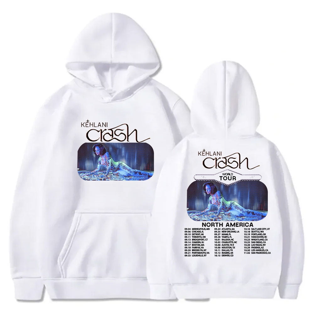 Kehlani Crash World Tour Merch Hoodies Winter Women Men Fashion Casual ...