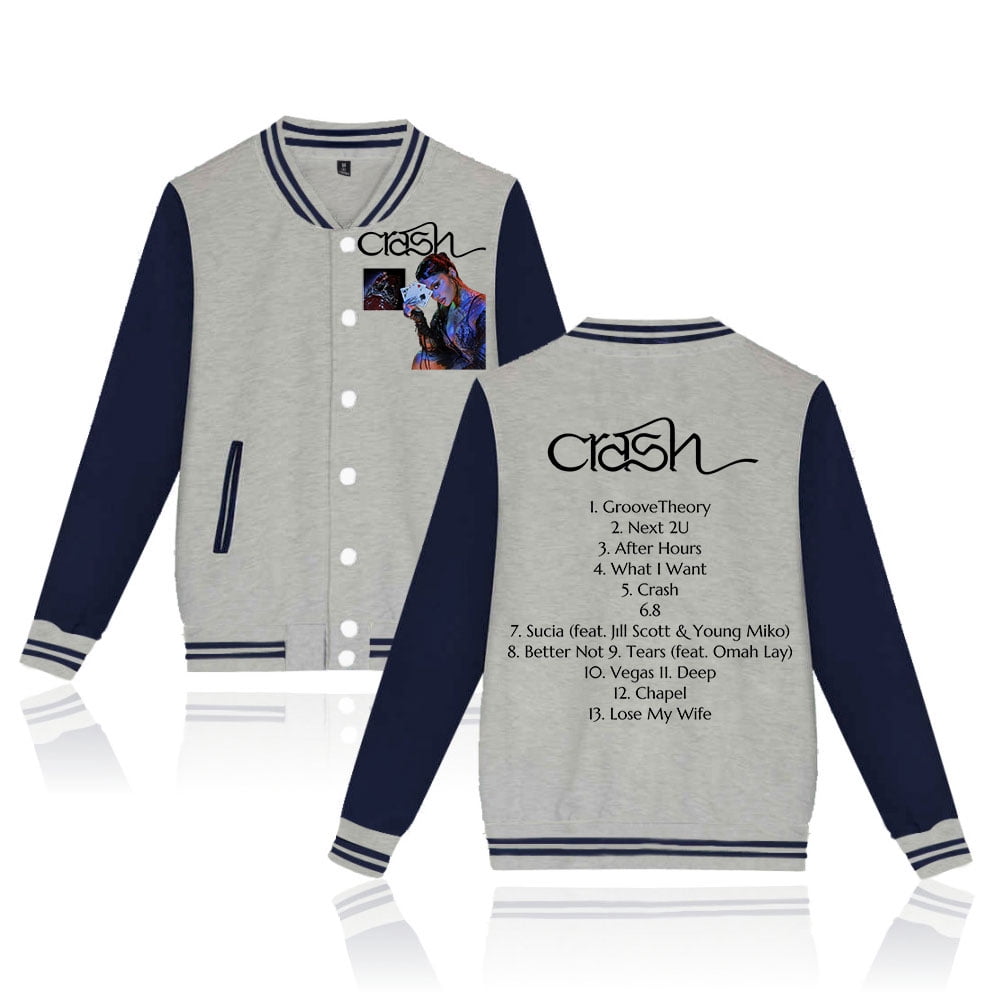 Kehlani Merch Crash 2024 Album Baseball Jacket Unisex Long Sleeve ...