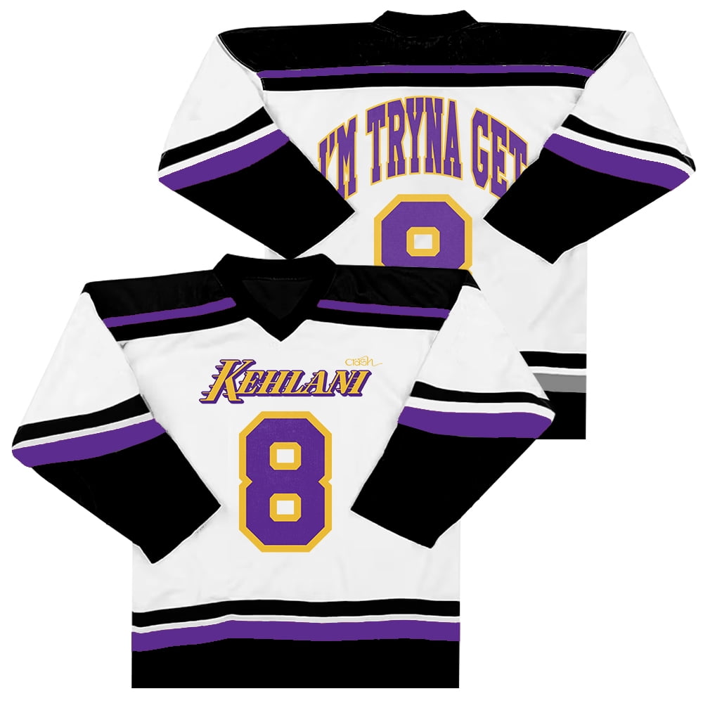 Kehlani NO.8 Logo Merch Jersey Tour Hoodie Women/Men Winter LongSleeve ...