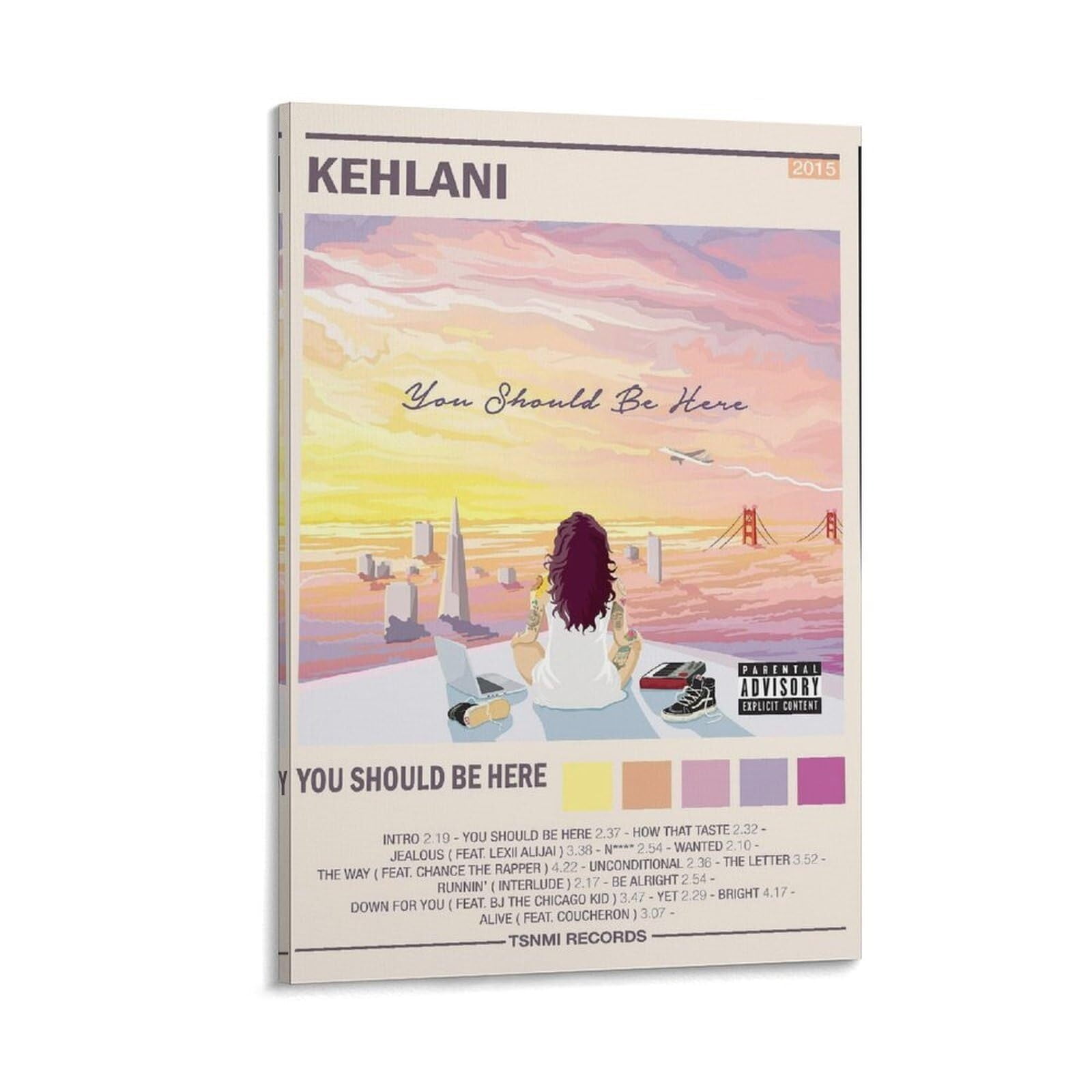 Kehlani - You Should Be Here Kehlani - Canvas Poster Bedroom Decoration ...