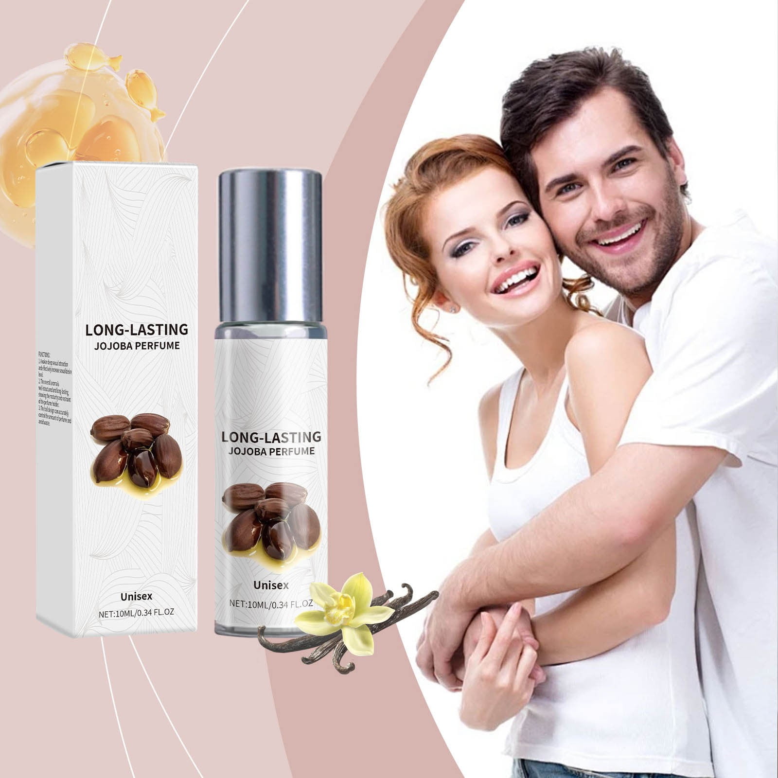 Kehuo 2024 New Jojoba Oil Perfume Balls Gulong Long Lasting Fresh Amber Fresh Elegant Gulong ...