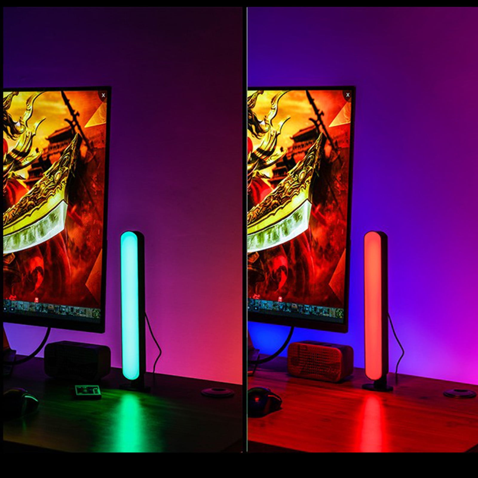 Kehuo Ambient Lighting with Remote Control Led Lights for Bedroom ...