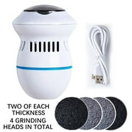 PediVac Rechargeable Electric Foot File-Callus Remover, Battery ...