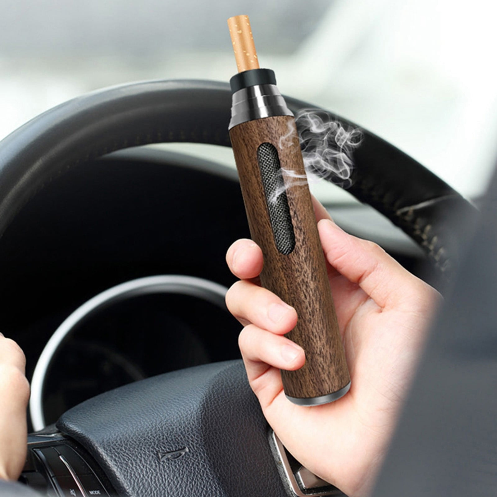 Kehuo Car Ashtray Portable Ashtray Does Not Fall Off The Ash Device ...