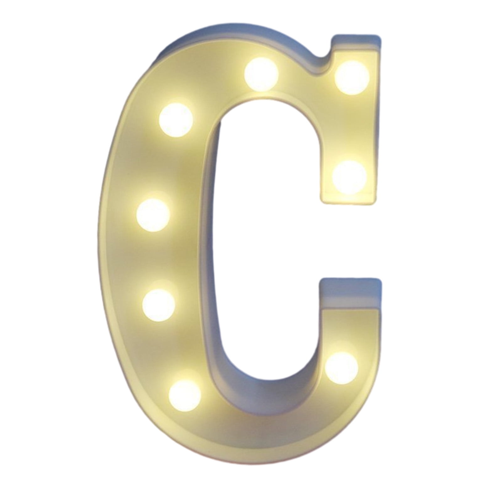 Kehuo Light Up Letters , LED Letters Lights Sign 26 Alphabet Big Lights ...