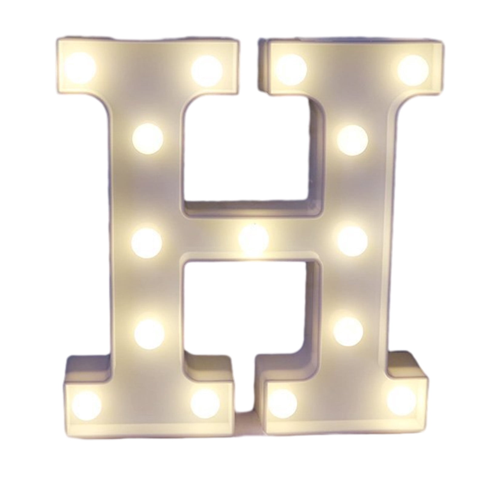 Kehuo Light Up Letters , LED Letters Lights Sign 26 Alphabet Big Lights ...