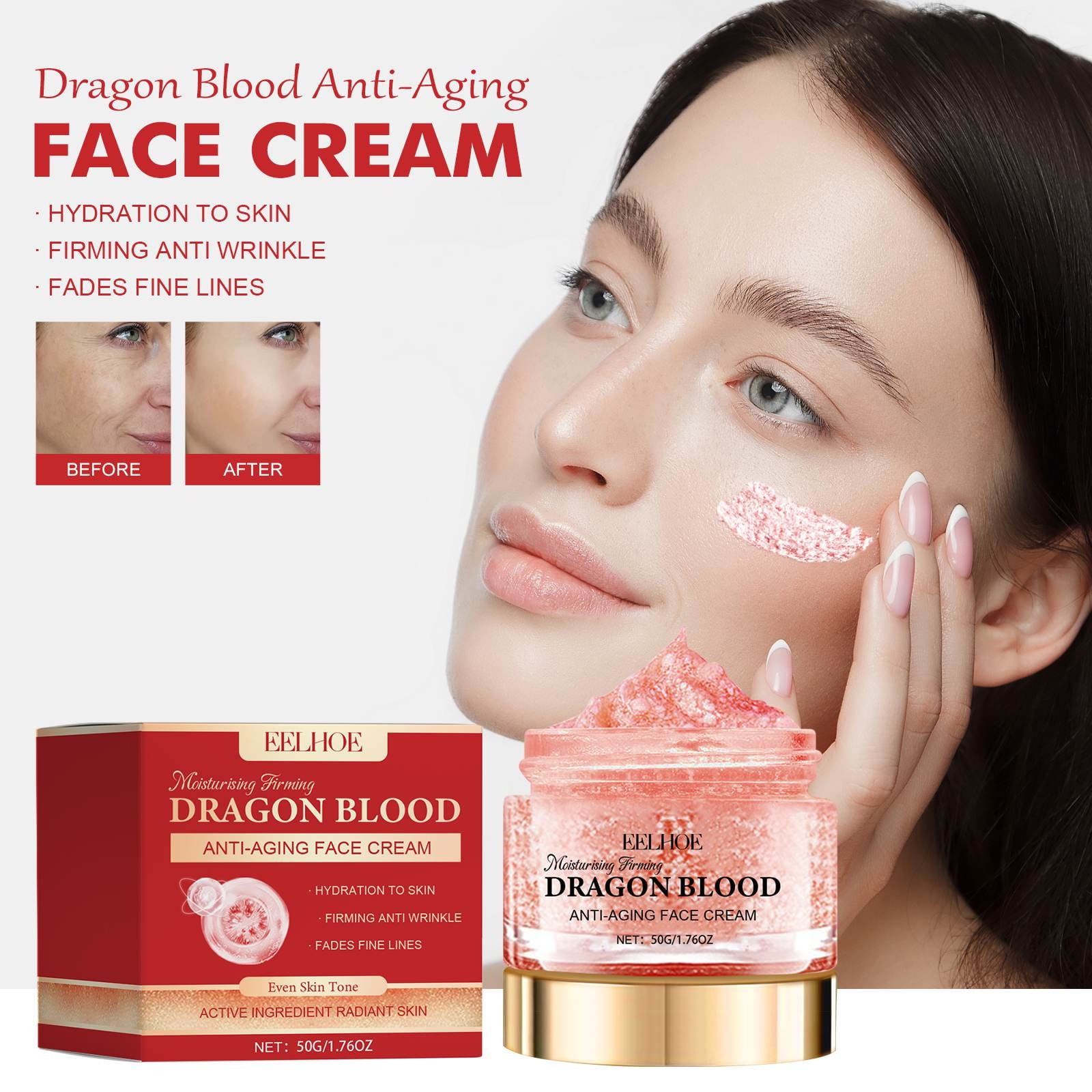 Kehuo Retinol Placenta Dragon Cream Dragon Face Cream Pearl Face Cream ...