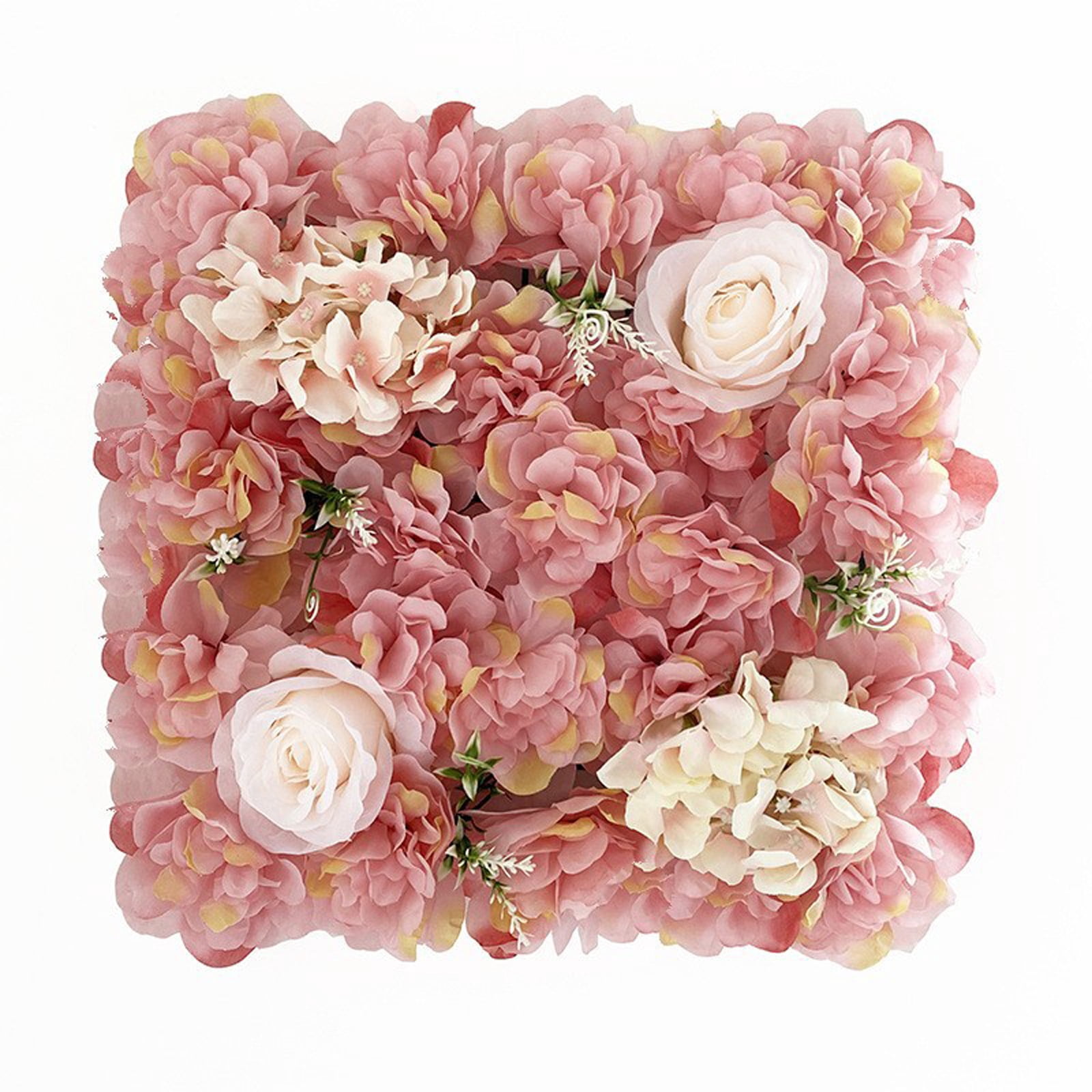 Kehuo Roll-Up Flower Wall 1.15ft x 1.15ft Rose - Handmade Fabric ...