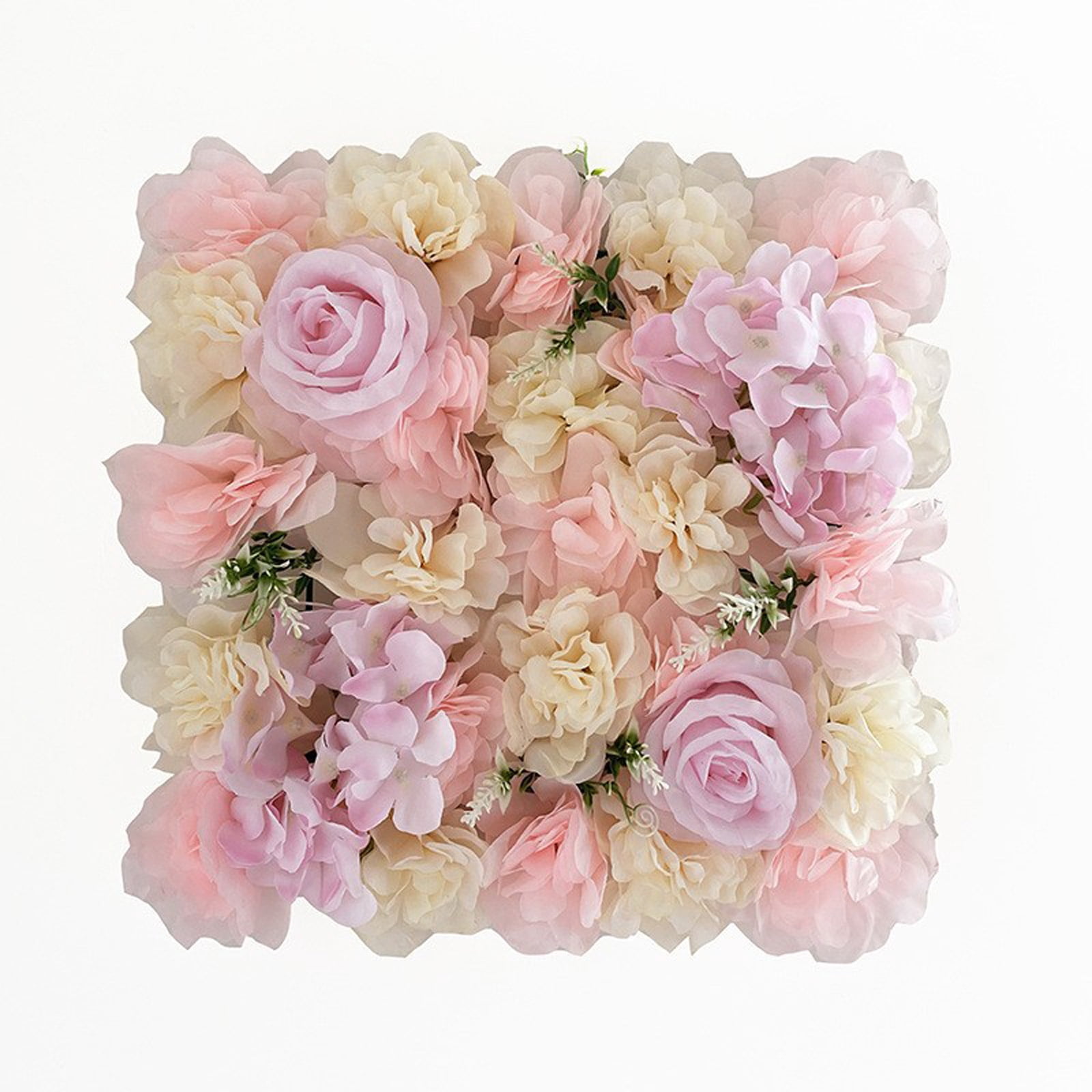 Kehuo Roll-Up Flower Wall 1.15ft x 1.15ft Rose - Handmade Fabric ...