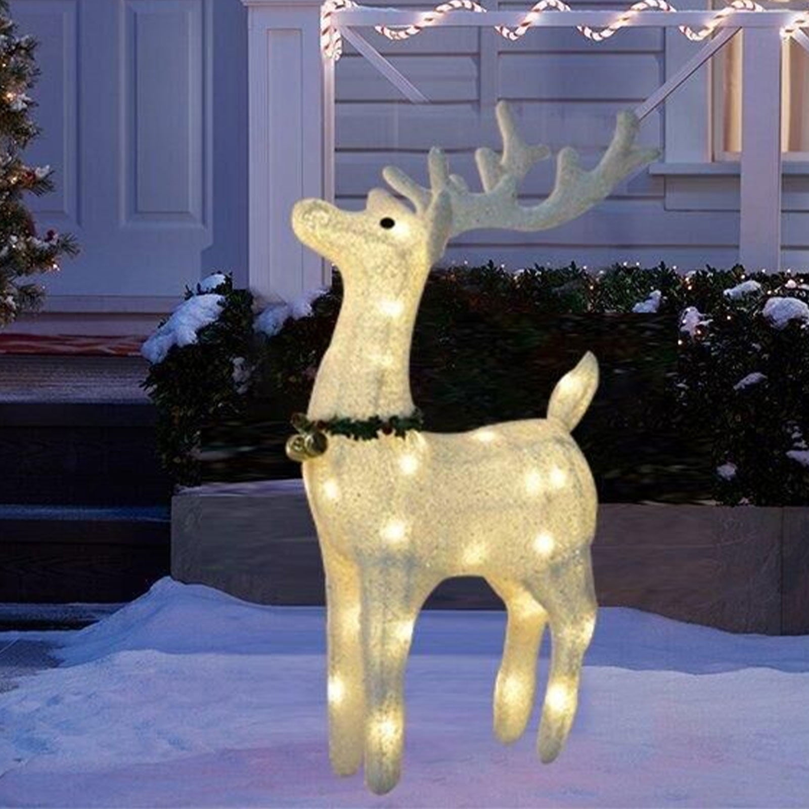 Kehuo Sales Today Lighted Deer Christmas Outdoor Yard Decorations ...