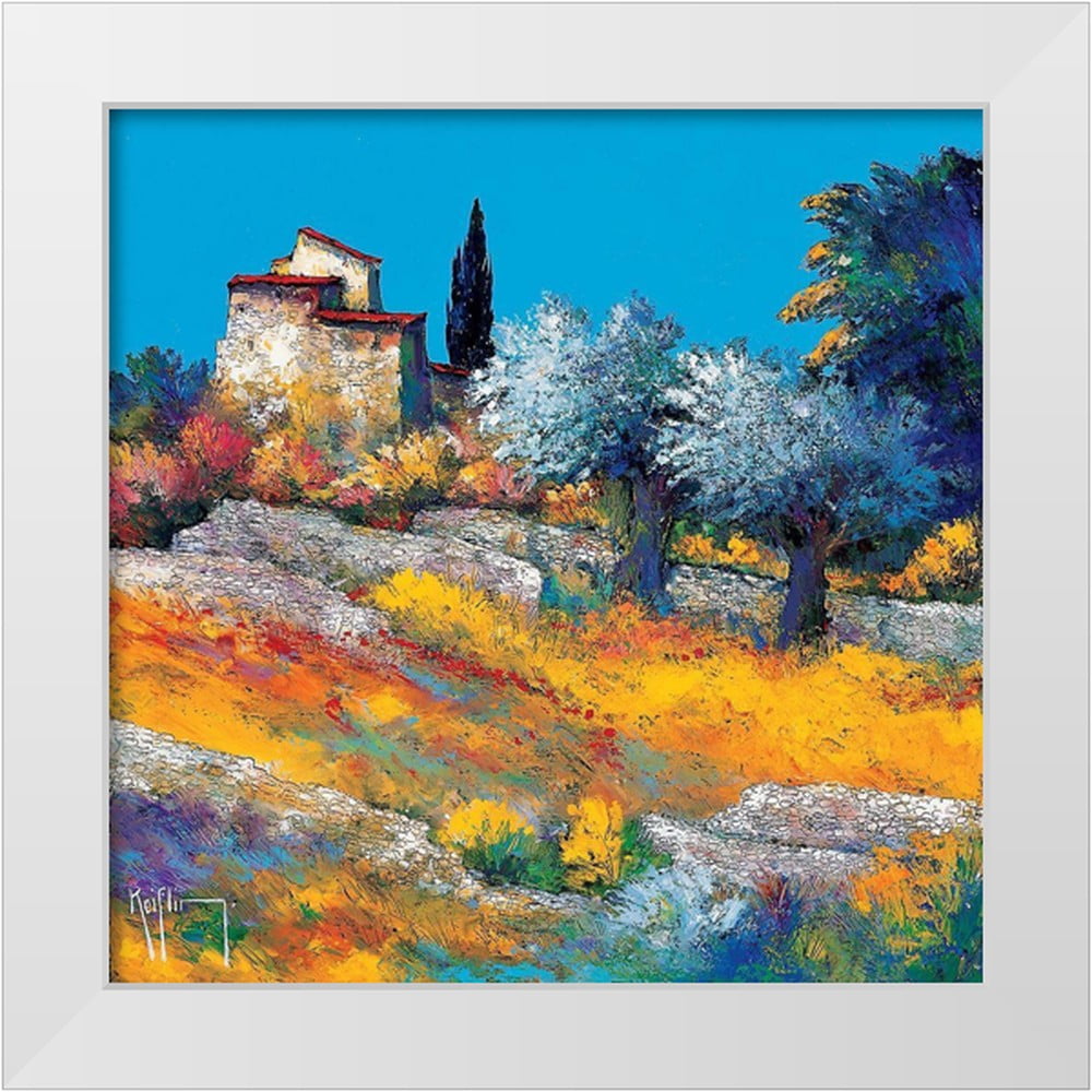 Keiflin, Roger 12x12 White Modern Wood Framed Museum Art Print Titled ...