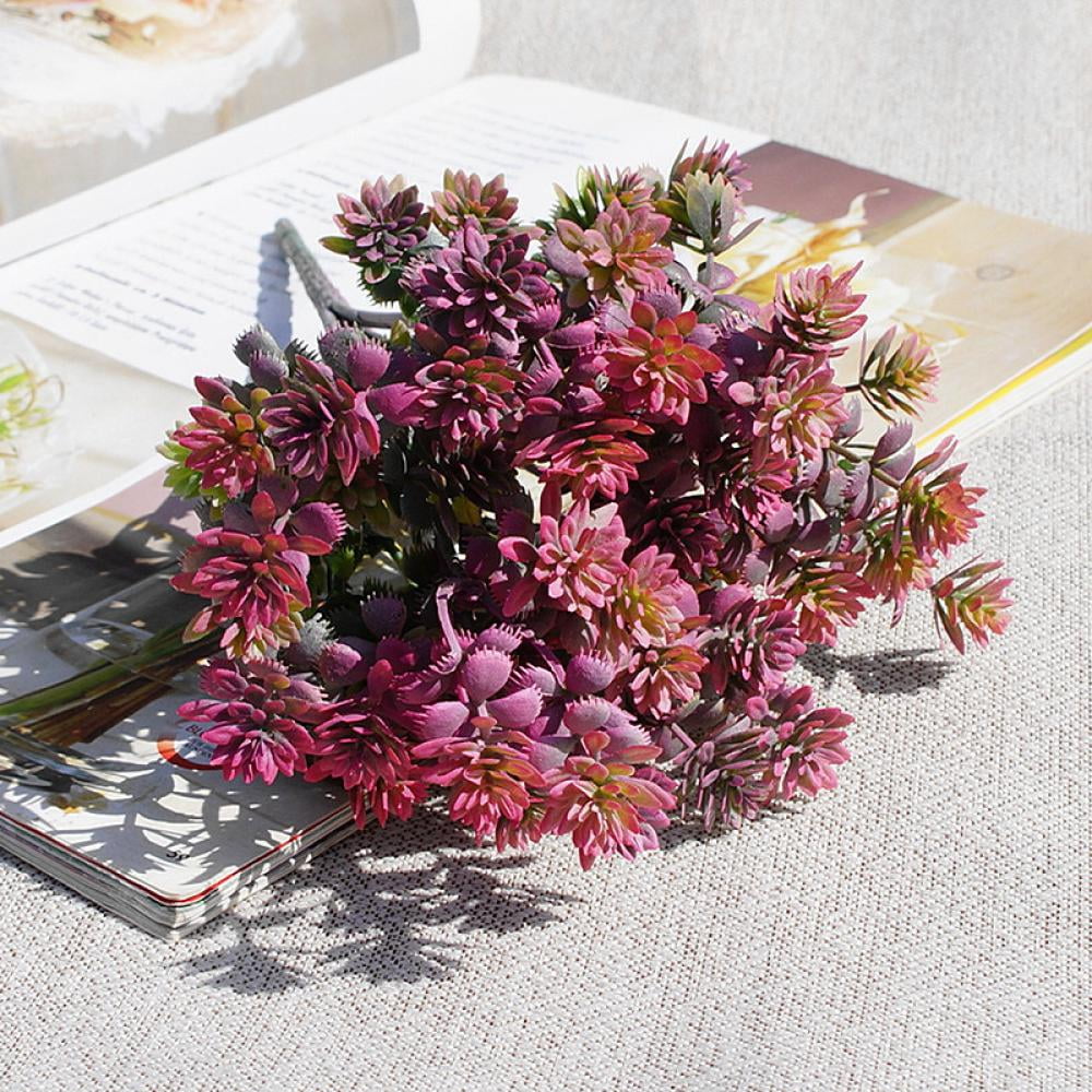 Keimprove Artificial Small Succulents Bulk Pack Plastic Succulent ...