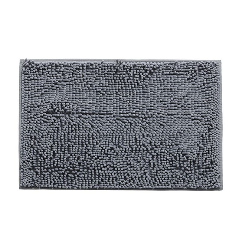 Keimprove Bathroom Rug Shag Shower Mat Machine-Washable Plush Bath Mats ...