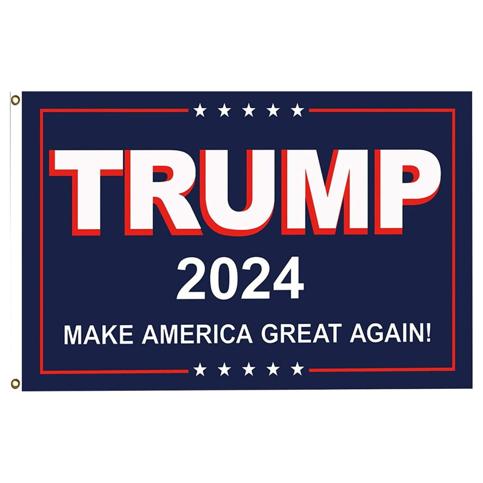 Keioly Trump 2024 Flag 3x5 Outdoor Double Sided 3 Ply Outdoor Trump Flags 2024 for Outside Patio ...