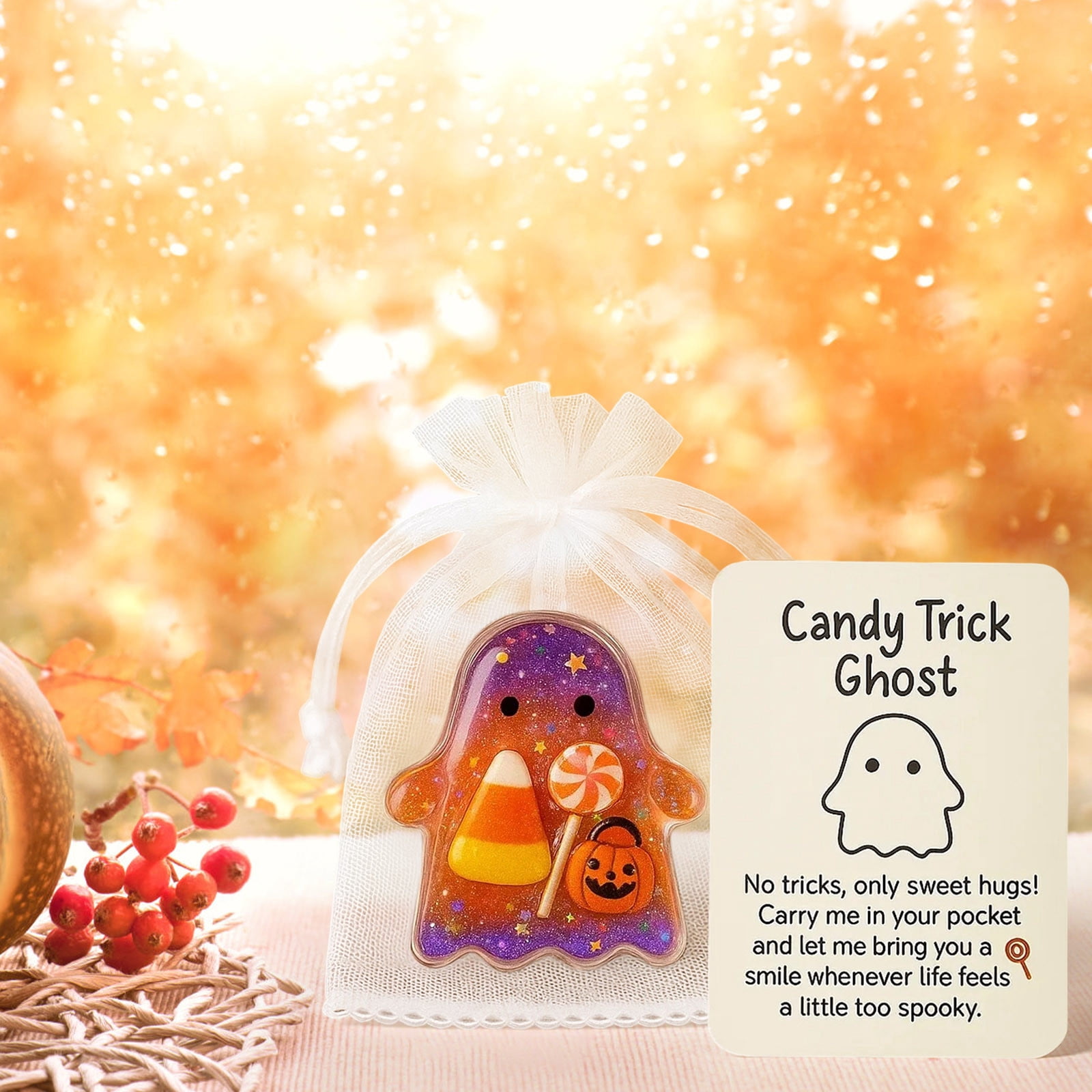 KeirineCC 1PCS Ghost Pocket Hug,Hallowee Ghosts Pocket Hugs for Friends ...