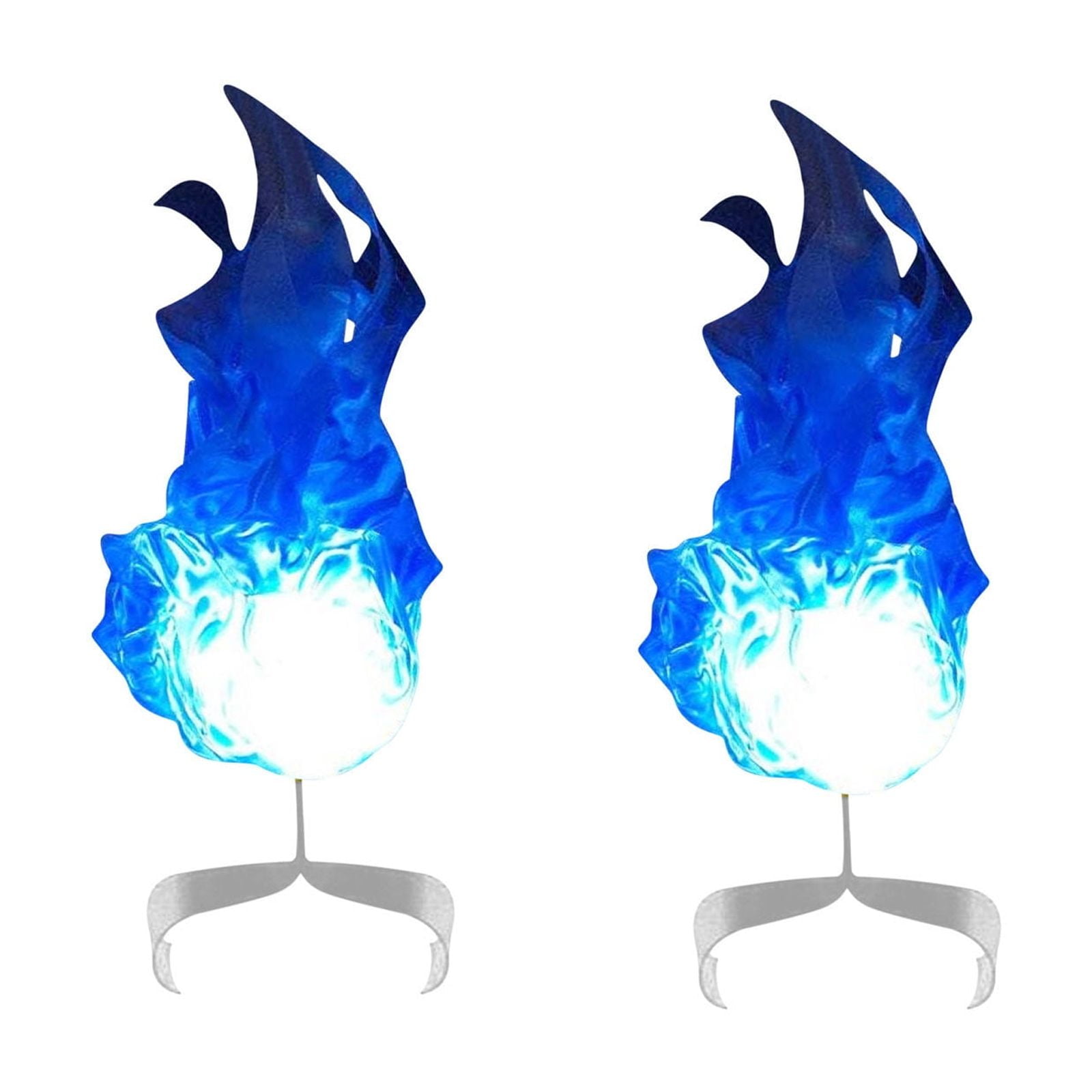KeirineCC 2025 Halloween Floating Fire,Creative Flame Lamp Prop ...