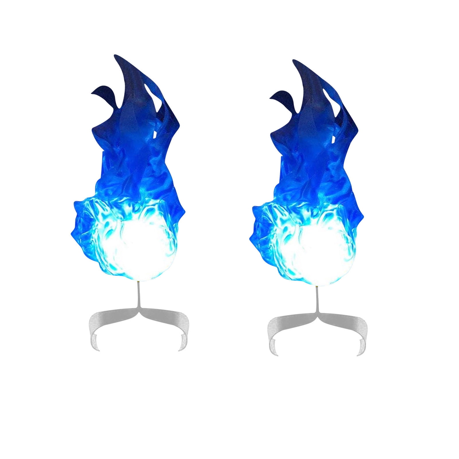 KeirineCC 2025 Halloween Floating Fire,Creative Flame Lamp Prop ...