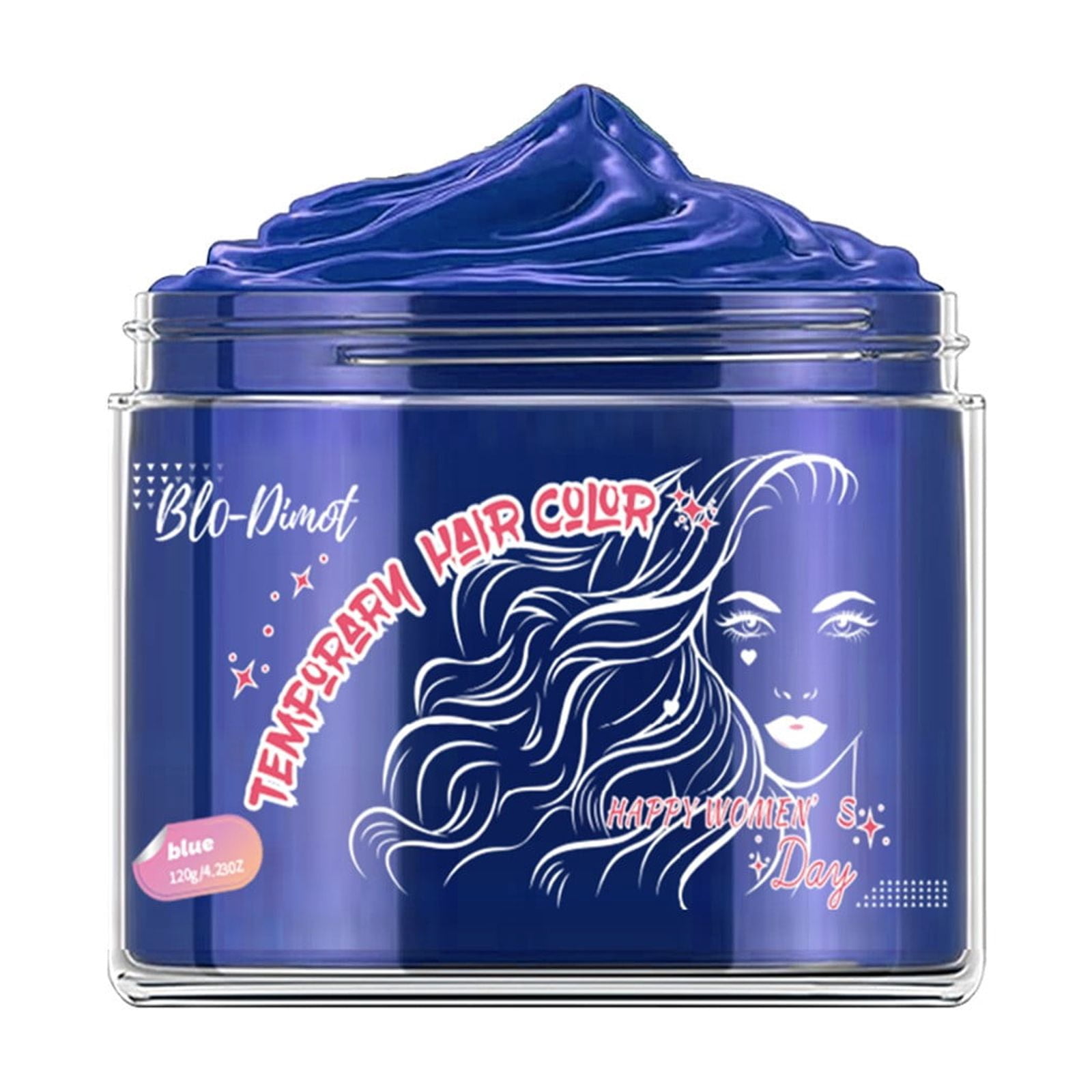 KeirineCC 6 Colors Temporary Hair Color Wax, Instant Hair Dye Hair ...