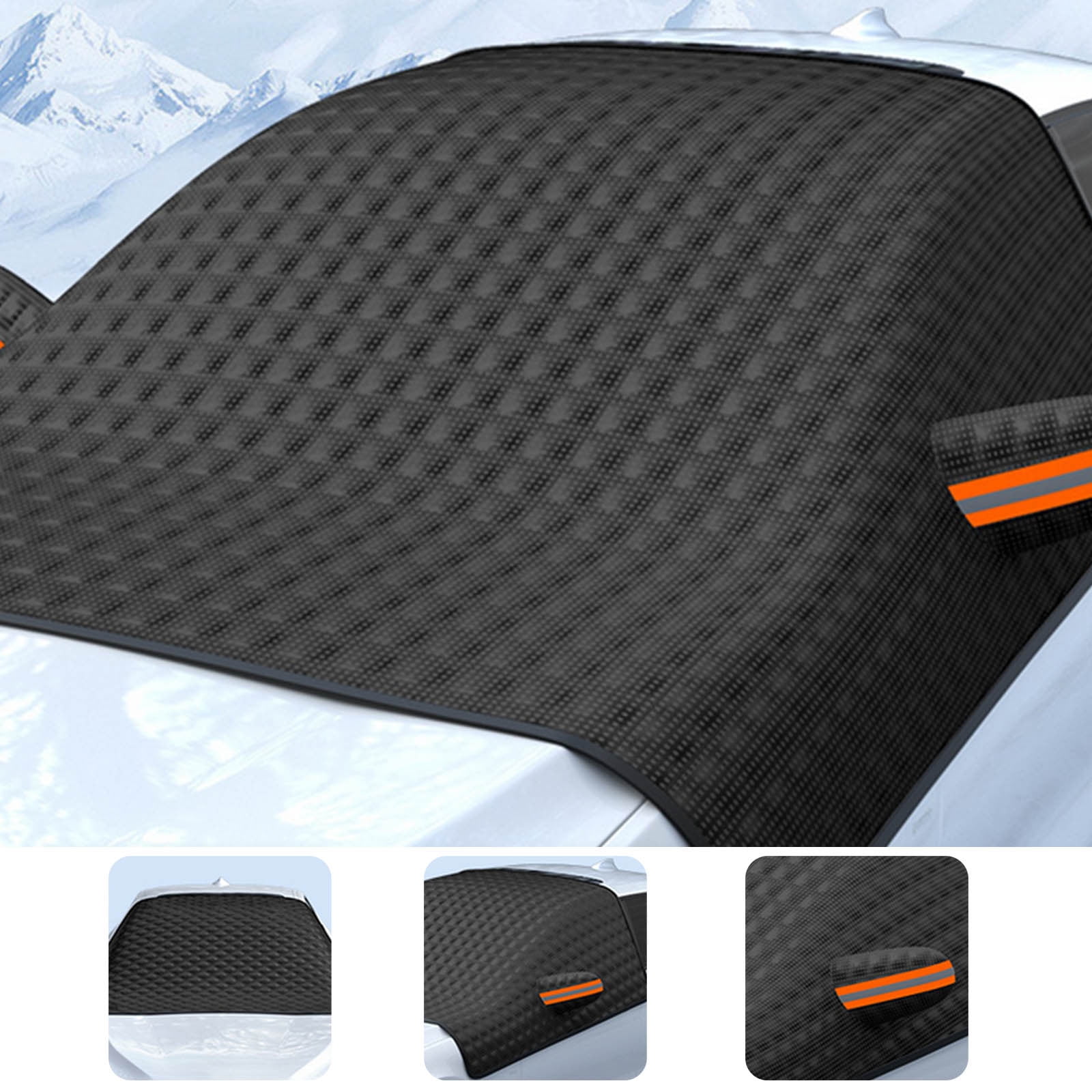KeirineCC Car Windshield Snow Cover for Ice and Snow SUV Magnetic Anti ...