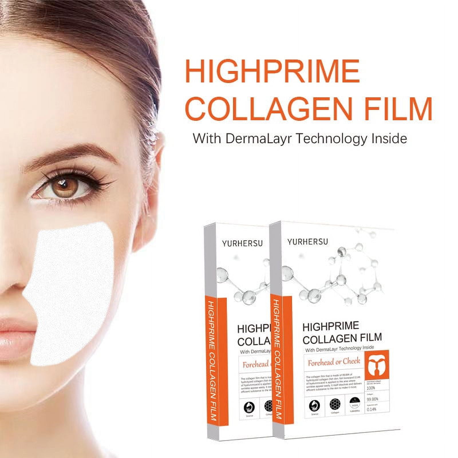 KeirineCC Collagen Sheet Face Mask - Boosts Moisture, Skin Firming ...