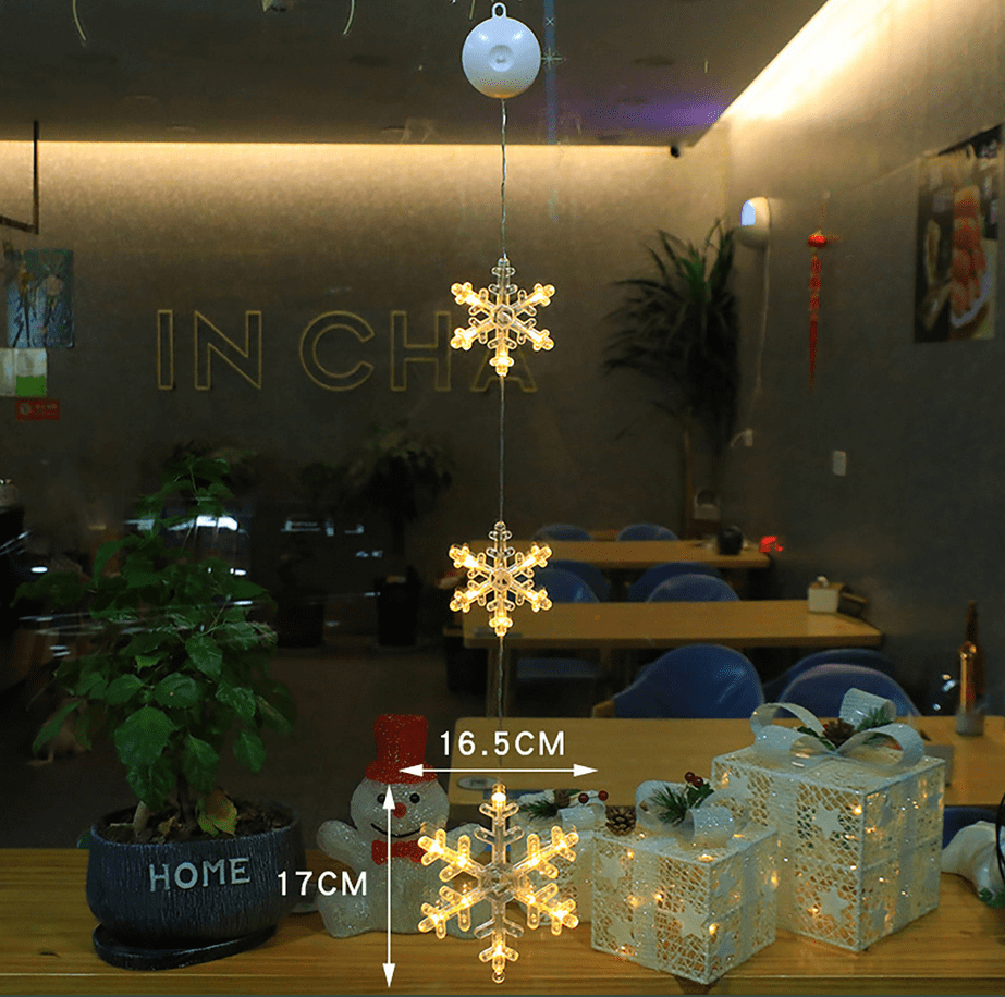KeirineCC Light Up Window Christmas Decorations, Christmas LED Windows ...